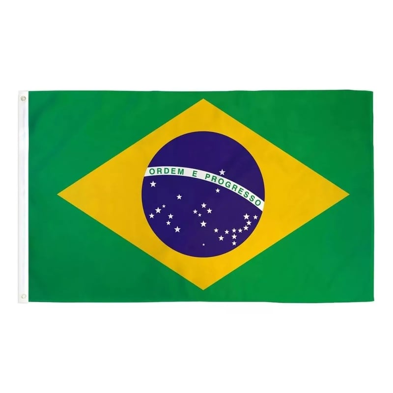 Bandera De Brasil 150 X90 Cm | Sodimac Chile