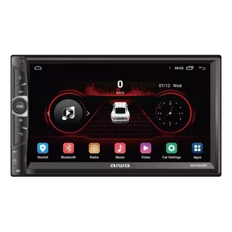 AIWA Radio Auto 2 Din Android Touch Hd De 7'' Aiwa Aw-a502bt ...