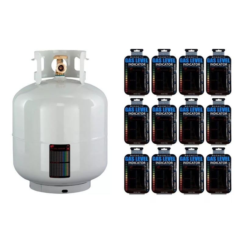 GENERICO 12 Indicadores Magnético Nivel Balon Tanque Gas Combustible ...