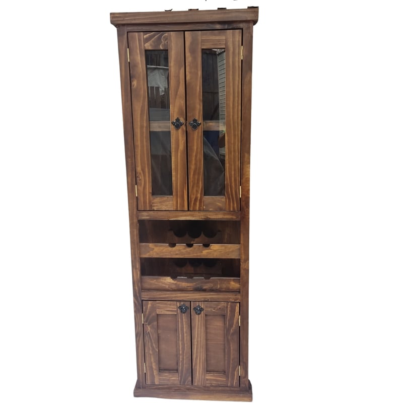 CASAHOGGAR Esquinero Cava Rustico Catania Chocolate | falabella.com