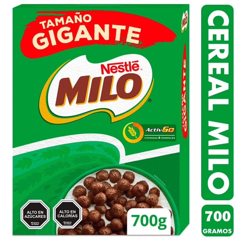 NESTLE Cereal Milo De Nestlé - Tamaño Gigante caja Con 700gr ...
