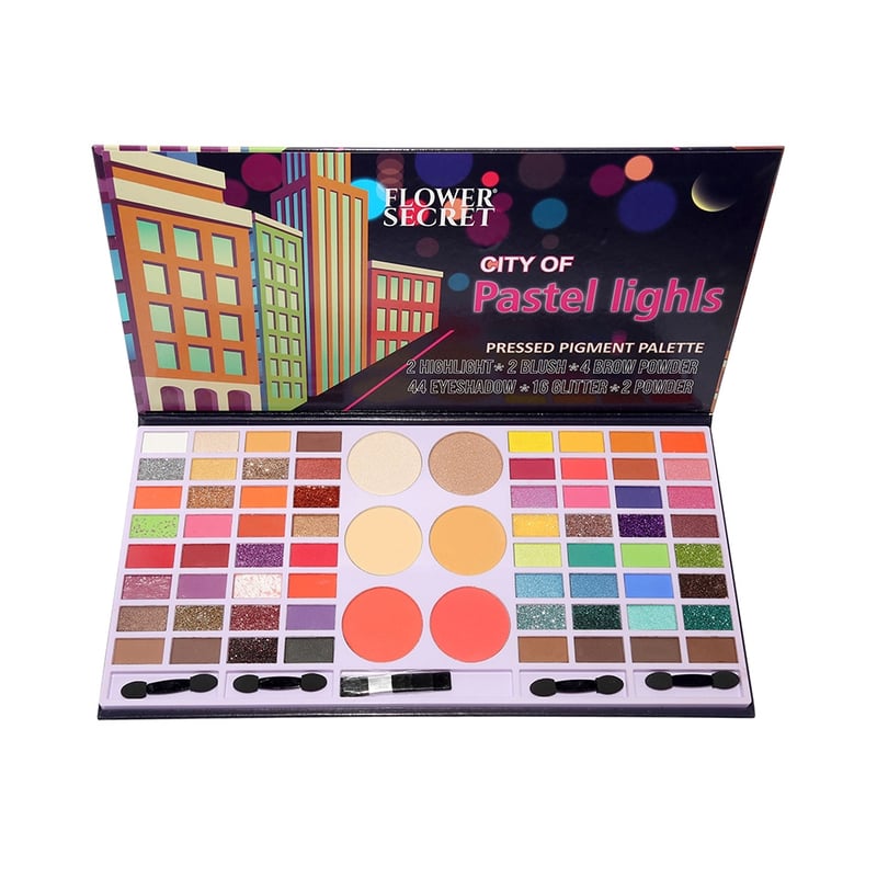 FLOWER SECRET Set Completo De Maquillaje 70 Colores Sombras ...