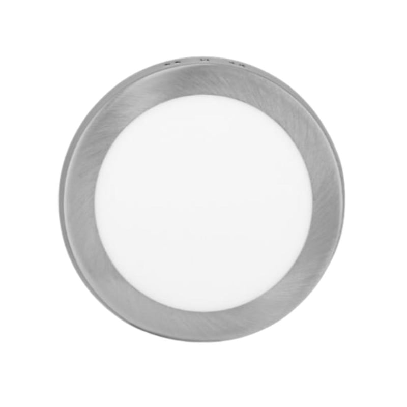 BOSCO PLAFON PANEL LED 12W SILVER REDONDO 3000K BOSCO | falabella.com