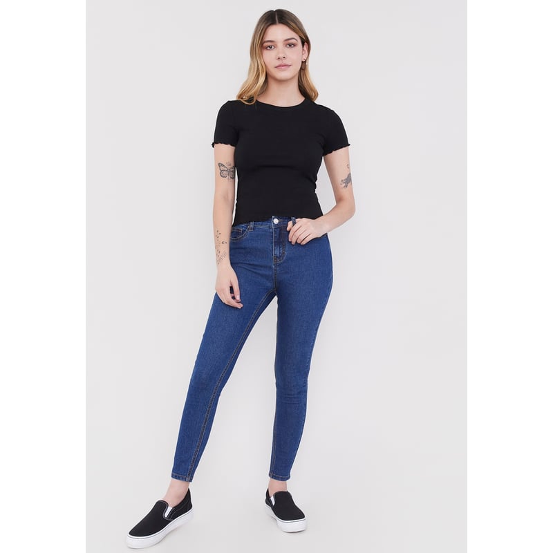 CORONA Jeans Mujer Básico Skinny 5 Bolsillos Azul O Corona | falabella.com