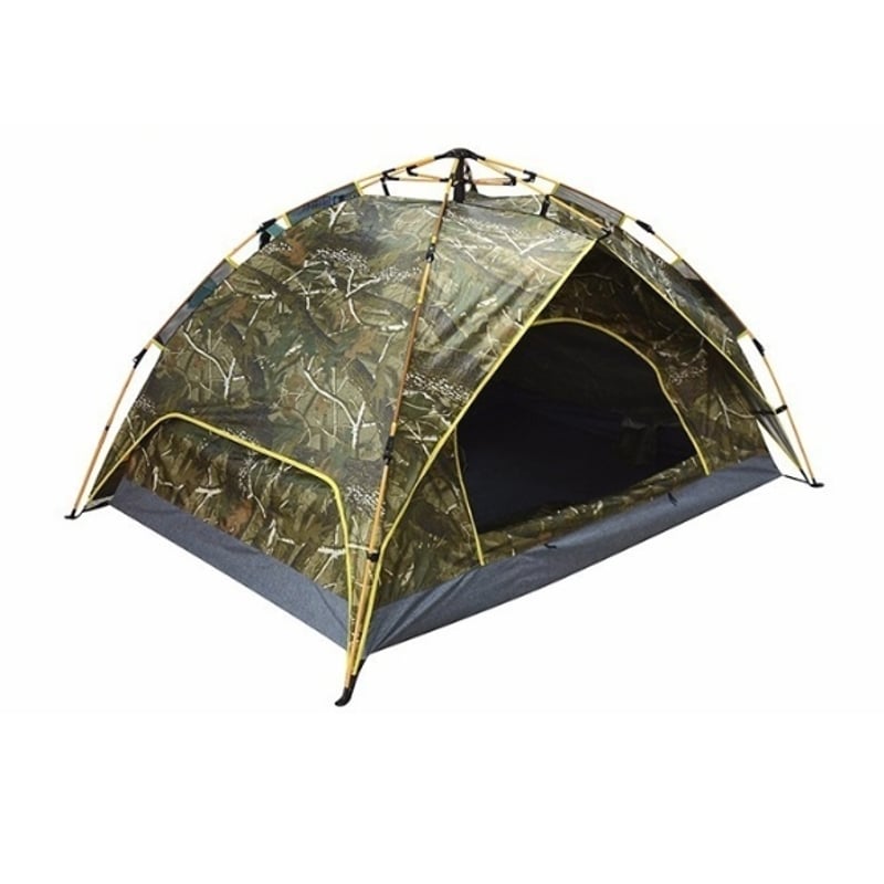 GENERICO Carpa Camping Automatica 4 personas 200 x 150 x 125 cm - Doble ...