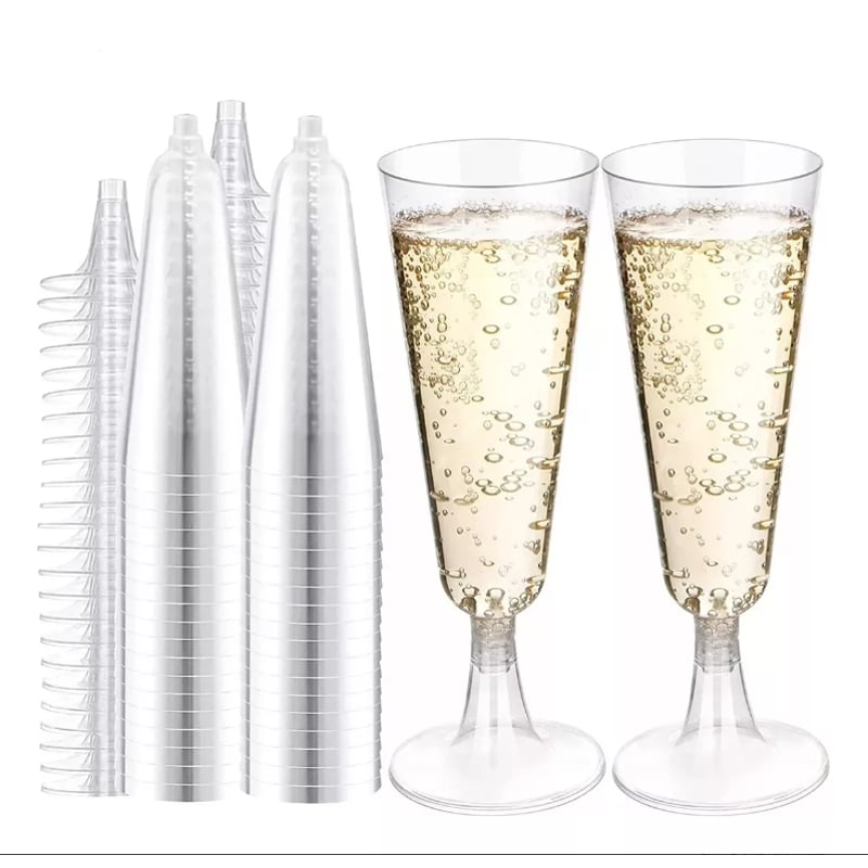 TNAKIEX 50 Copas De Vasos Desechables Para Bebidas Vino Postre ...