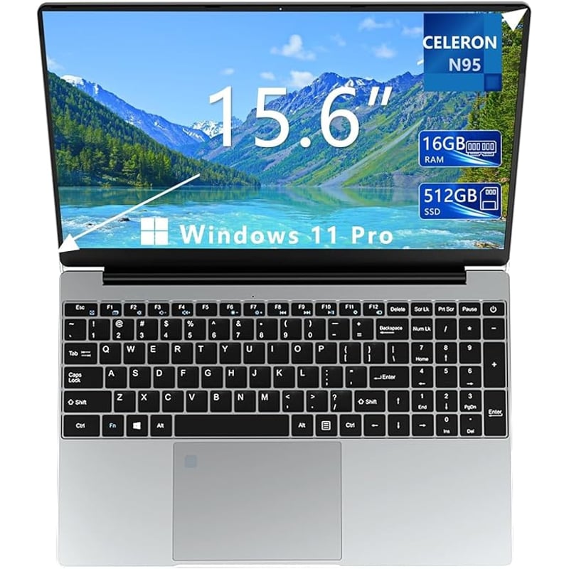KUU Notebook Funyet NY02 Laptop 16 inch Intel N95 16GB 1TB SSD Windows 11 PRO FHD IPS Screen ...