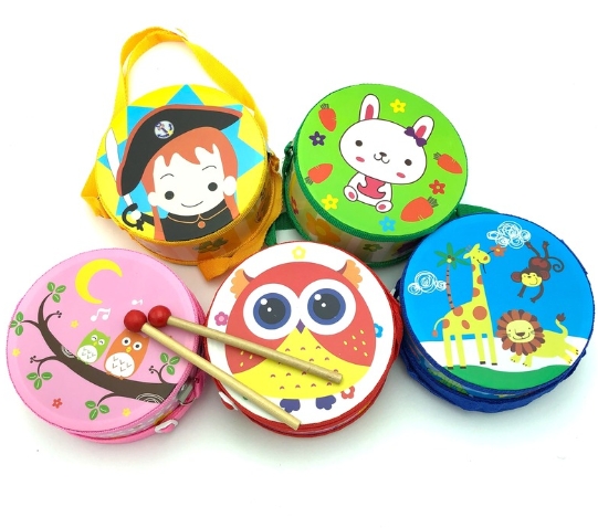 GENERICO Tambor Musical Madera Para Niños Y Bebés | falabella.com