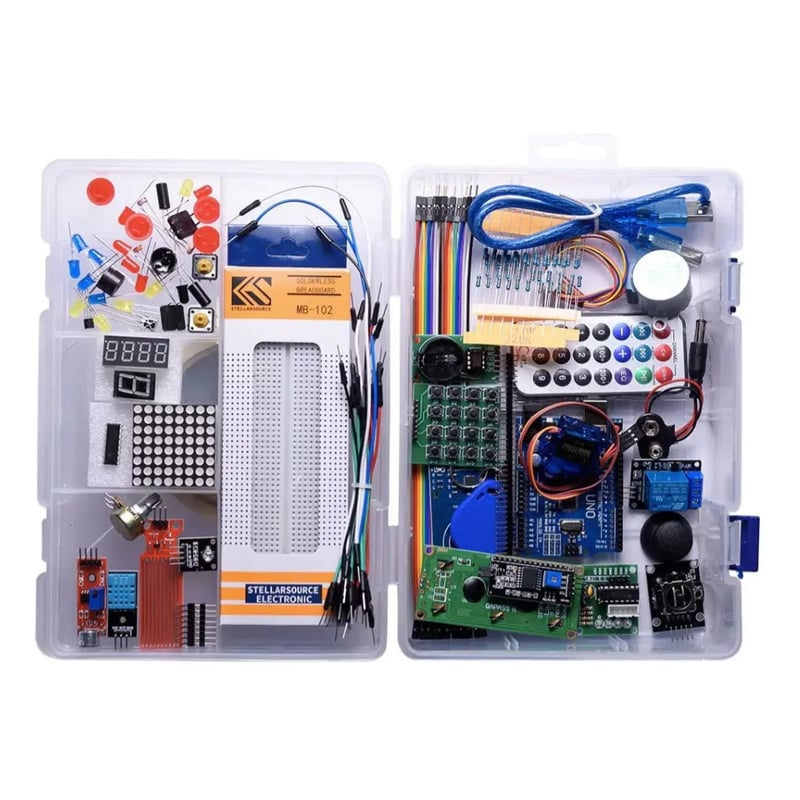 HELLBOT Kit Arduino Robotico Rfid 39 Componentes Mas Completo Armar ...