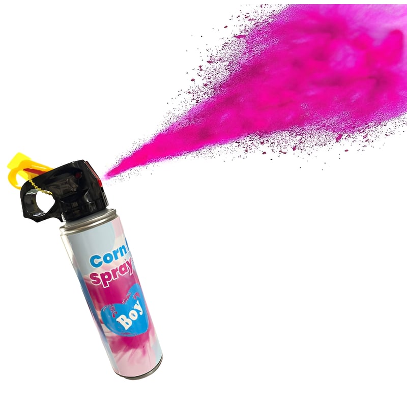 Extintor Humo Revelacion De Genero Cañon Polvo Spray Color | Sodimac ...