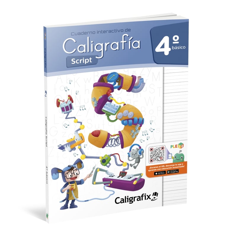 CALIGRAFIX Caligrafix Cuaderno Caligrafia Script 4° Basico | falabella.com