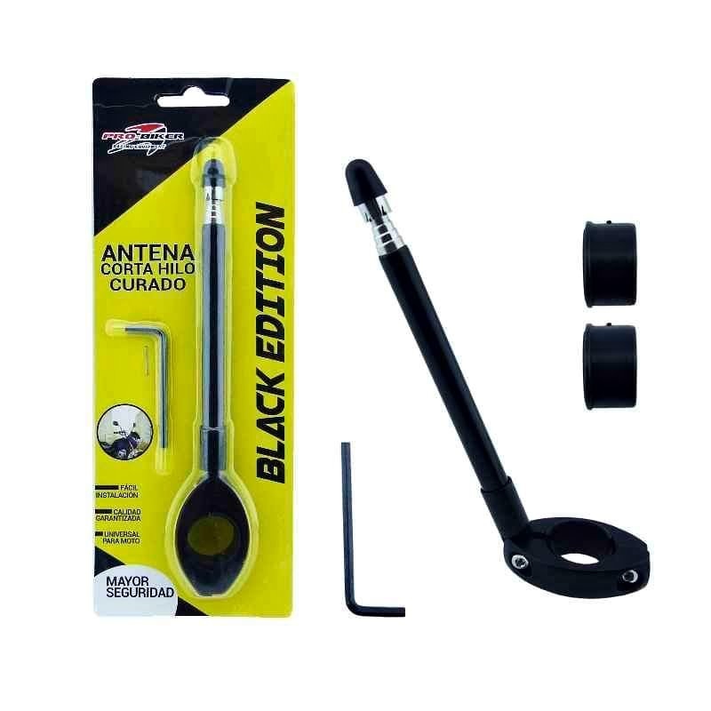 GENERICO Antena Corta Hilo Curado Moto Retráctil Negro | falabella.com