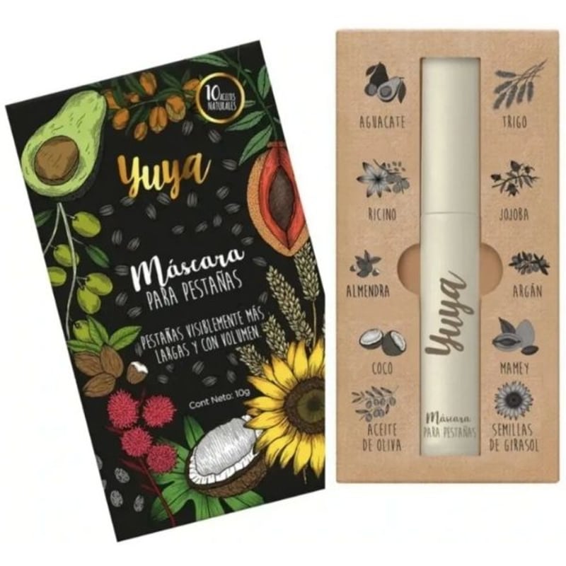 YUYA Mascara De Pestañas 10 Aceites Naturales Yuya | falabella.com