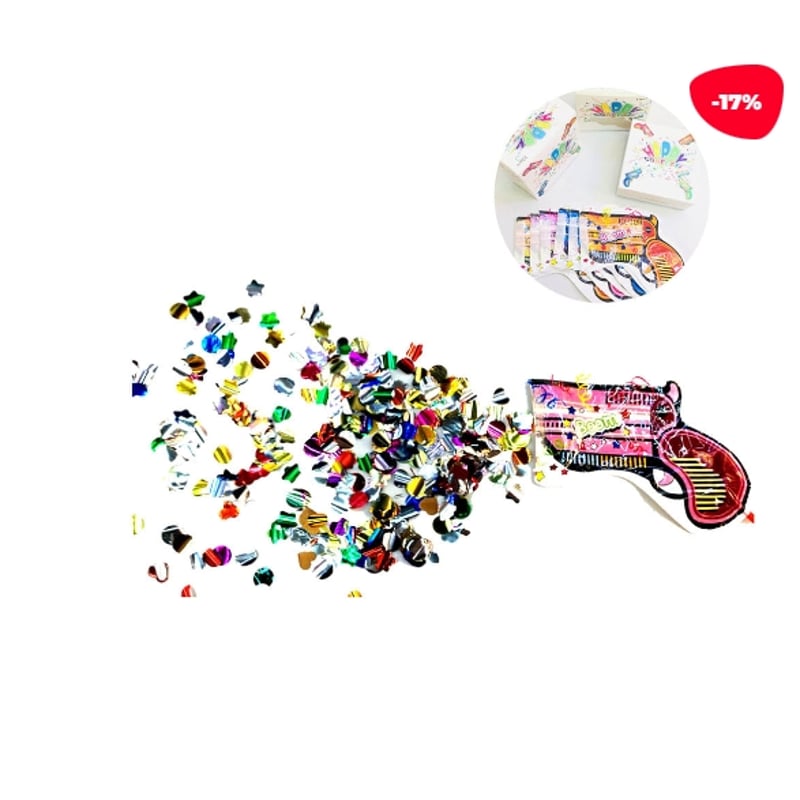 GENERICO Pistola Inflable De Confeti 23X13 CM | falabella.com