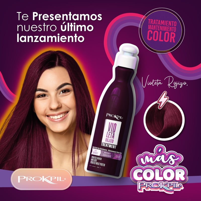 PROKPIL Matizador Capilar Color Violeta Rojizo Prokpil. | falabella.com