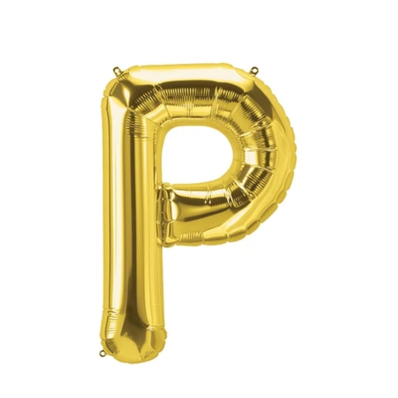 GENERICO Globo letra P Dorada 16 Pulgadas | falabella.com