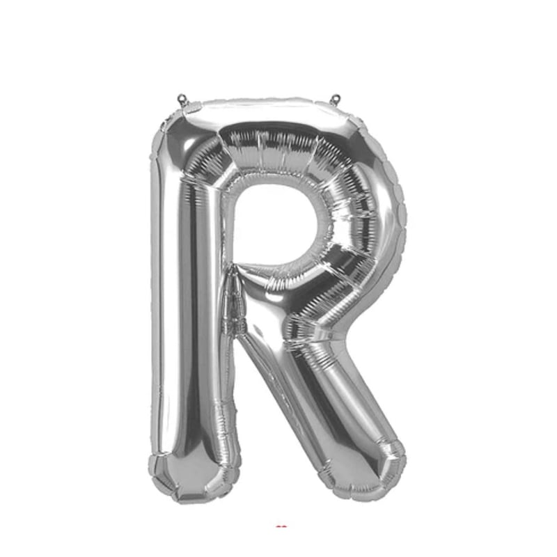 GENERICO Globo letra R Plateada 16 Pulgadas | falabella.com