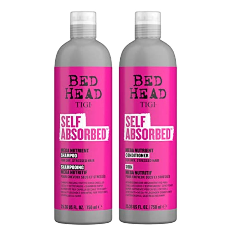 TIGI Pack Shampoo y Acondicionador Self Absorbed 750 ml c/u Bed Head ...