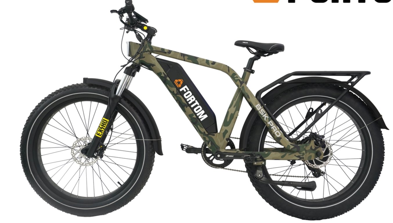 FORTOM Bicicleta Electrica Fatbike FORTOM EBIKE Camuflaje | falabella.com