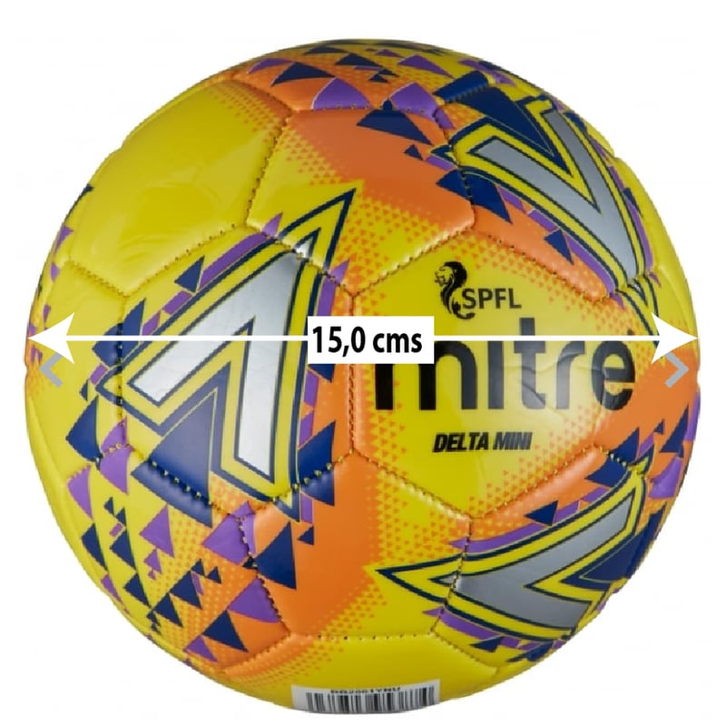 MITRE Balón de Fútbol Delta Mini - Réplica Mitre Amarillo | falabella.com