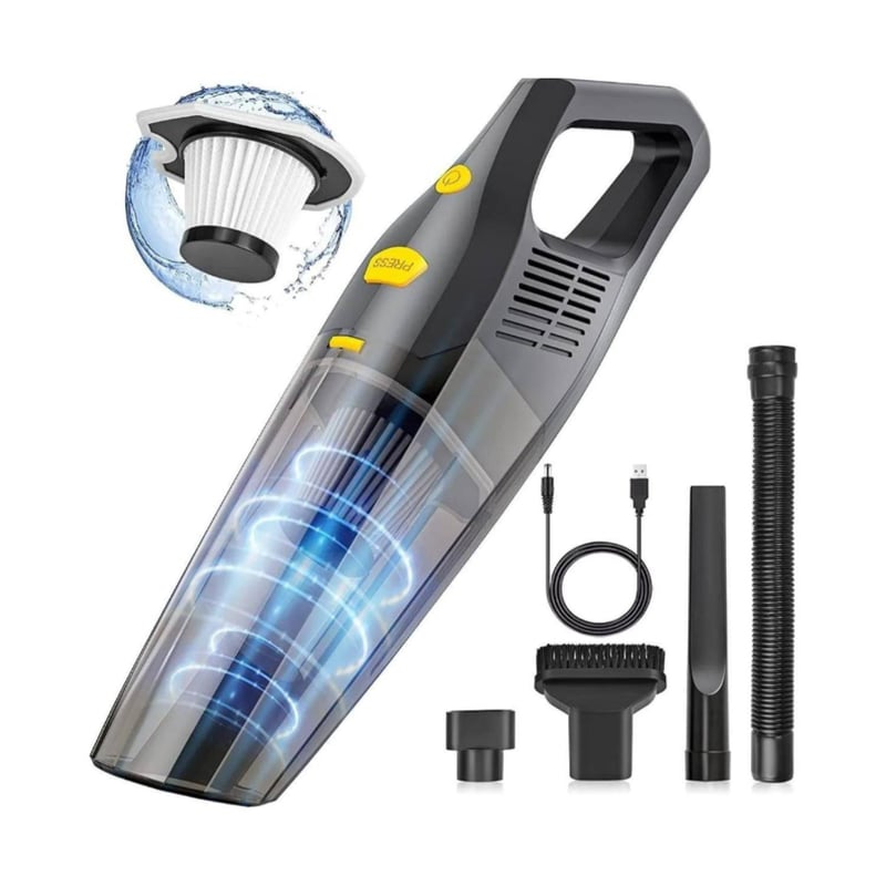 GENERICO Aspiradora Inalámbrica De Mano, 6000 PA Portátil Pelo Mascotas Hogar | falabella.com