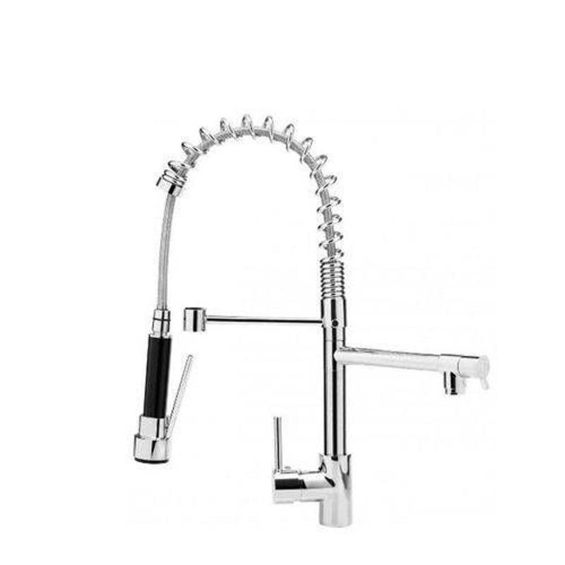 GENERICO Llave Lavaplatos Monomando Cocina Extensible Triple ...