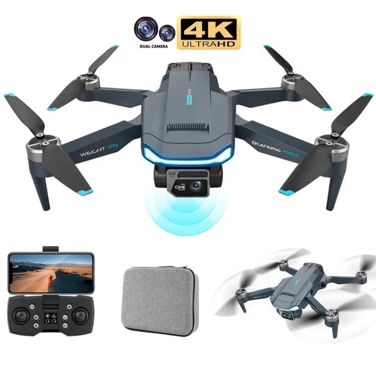 ACTUAL Dron F194 Pro Doble Cámara 4K Ultra HD 5G WI-FI GPS | falabella.com