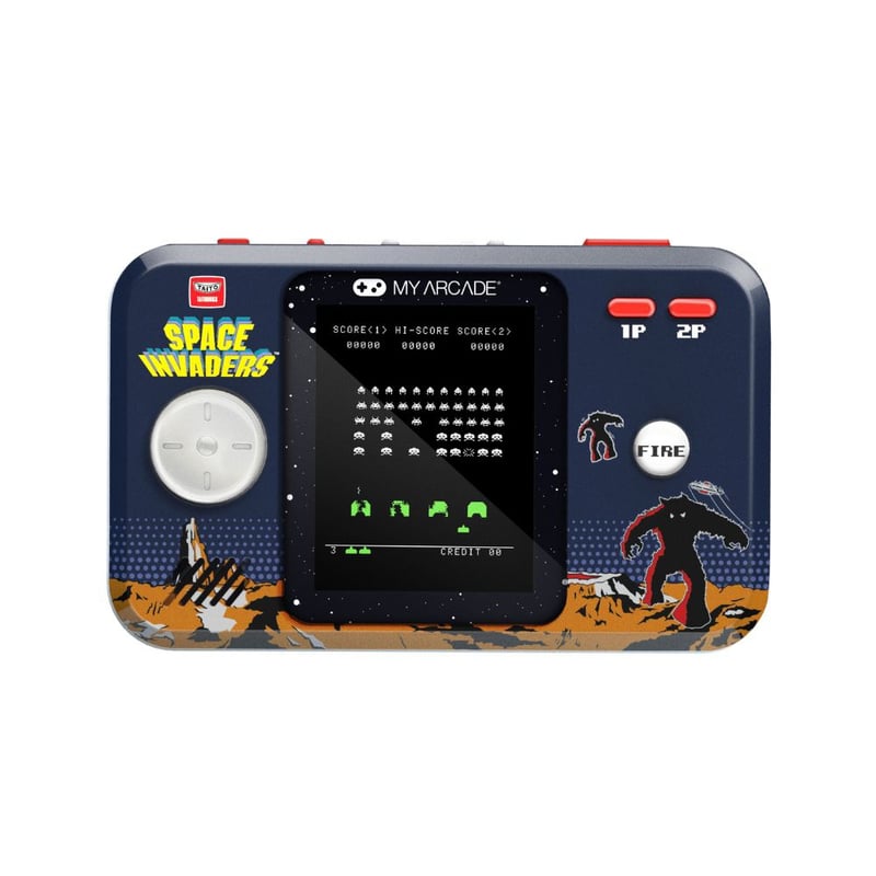 MY ARCADE Consola My Arcade Space Invaders Pocket Player Pro ...