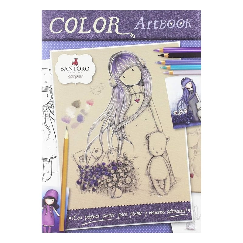 PANINI EDICIONES Color Art Book Santoro London | falabella.com
