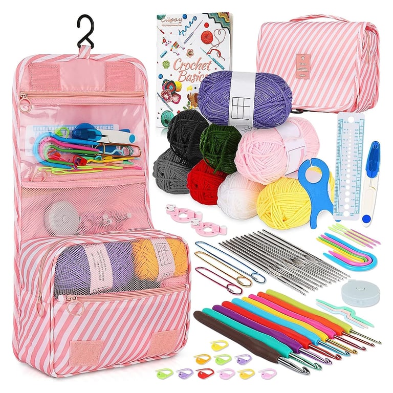 Kit De Ganchos Y Accesorios Para Tejer 64 Piezas | Sodimac - Falabella