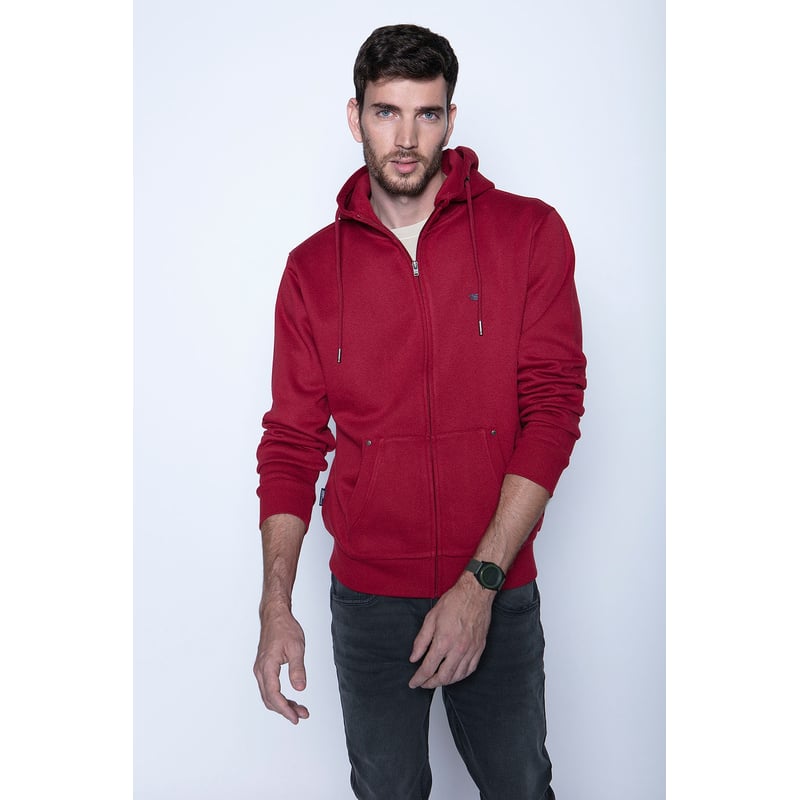 FEROUCH Poleron Basico Full Zipper Rojo Ferouch | falabella.com