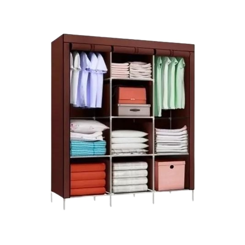 Clóset Armable Fácil De Armar Aluminio Tela Plástica | Sodimac - Falabella