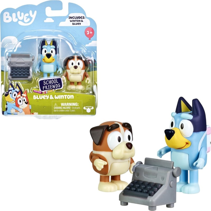 BLUEY Bluey Figuras Bluey Y Winton School Friends | falabella.com