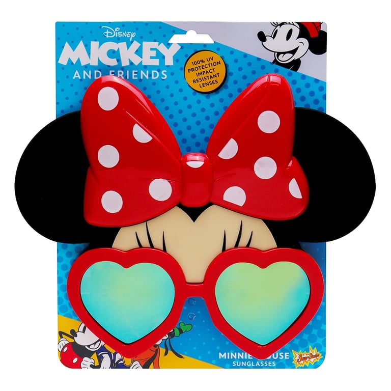 Disney Lentes De Sol Niña Minnie Mouse Corazon Rojo Disney Falabella