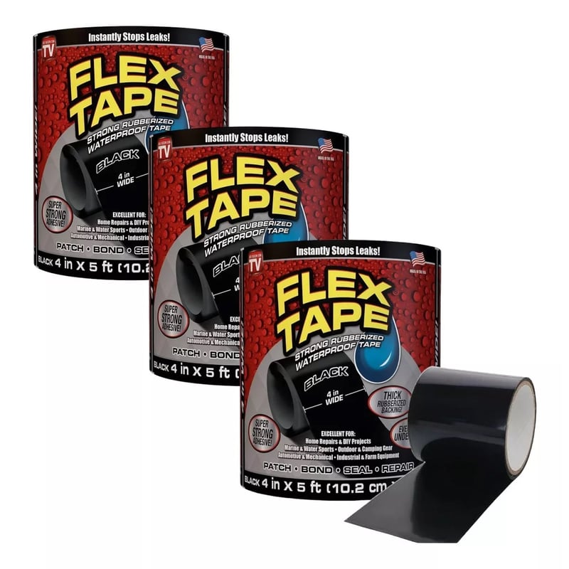 X3 Cinta Adhesiva Impermeable 15m Flex Tape Pegamento Cinta | Sodimac - Falabella