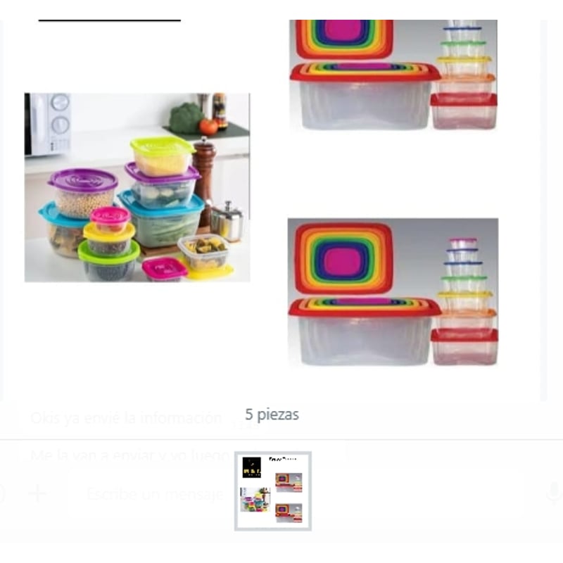 GENERICO Set De Tapper Variedades De Colores Cocina | falabella.com