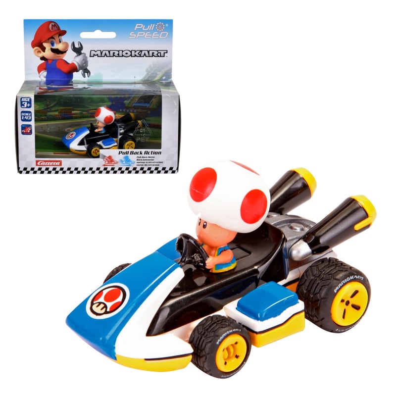 NINTENDO Auto Pull Back Nintendo Mario Kart 8 Escala 1:43 - Toad ...