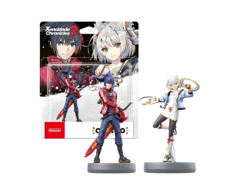 NINTENDO Amiibo Noah y Mio - Colección Xenoblade Chronicles 3 ...