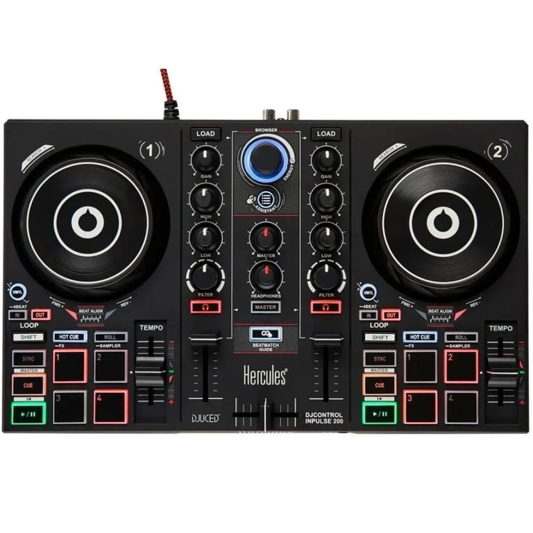HERCULES Controlador de Dj Hercules Impulse 200 | falabella.com