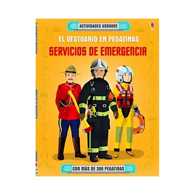 TOP10BOOKS LIBRO SERVICIOS DE EMERGENCIA- VESTUARIO EN PEGATINAS / SAM ...