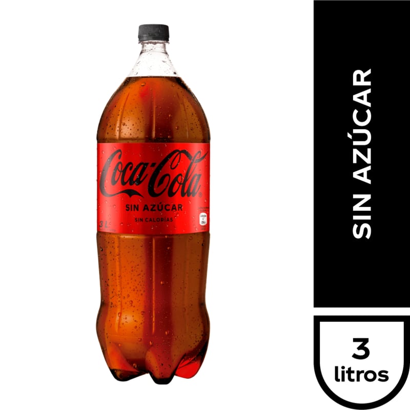 COCA COLA Bebida Coca Cola Sin Azúcar 3000cc | falabella.com