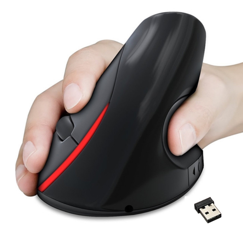 GENERICO Mouse Vertical Inalámbrico Ergonómico Cómodo Carga Usb ...