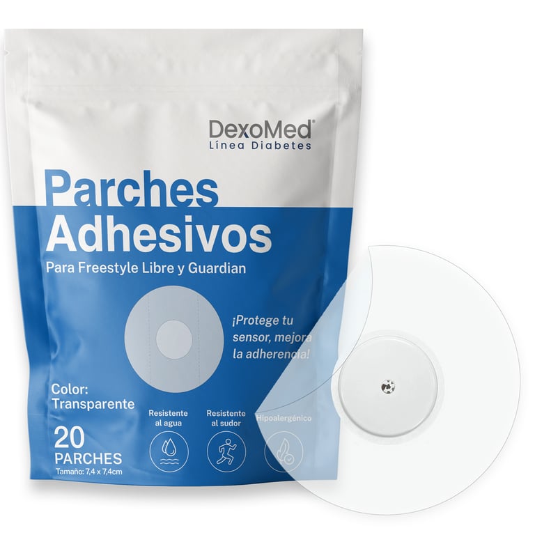 DEXOMED Parches Protectores Dexomed Sensor Freestyle Libre Transparente ...