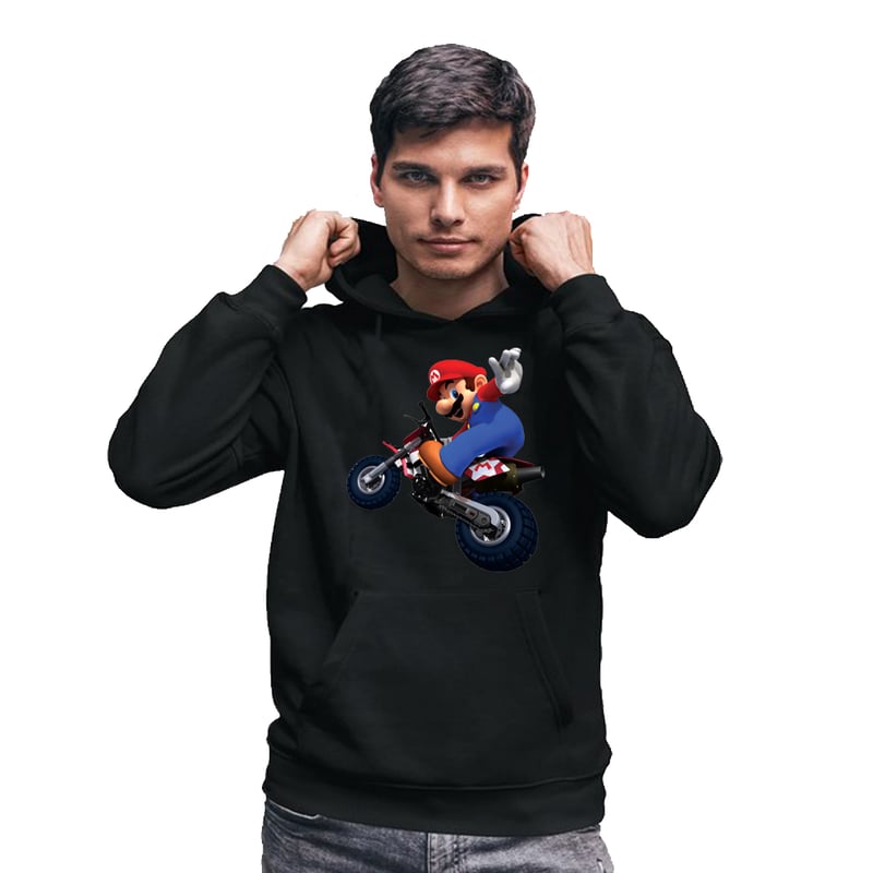 A Poleron Super Mario Bros Modelo Canguro | falabella.com