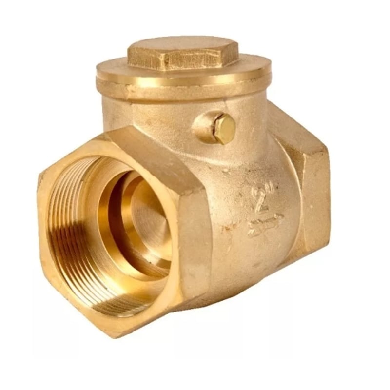 TAUMM Válvula Retención Horizontal Chapaleta Bronce De 2 Pulgadas | falabella.com