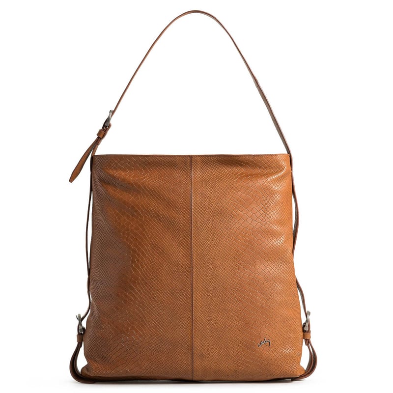 VELEZ Cartera bolso de cuero para mujer color Miel | falabella.com