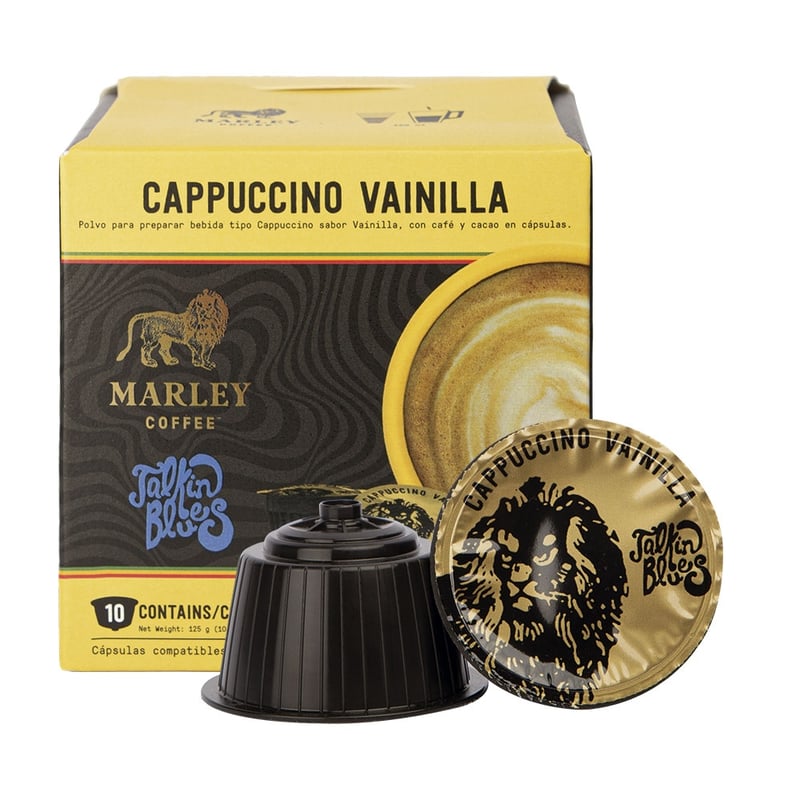 MARLEY COFFEE Cápsulas Capuccino Vainilla 10 Un. | falabella.com