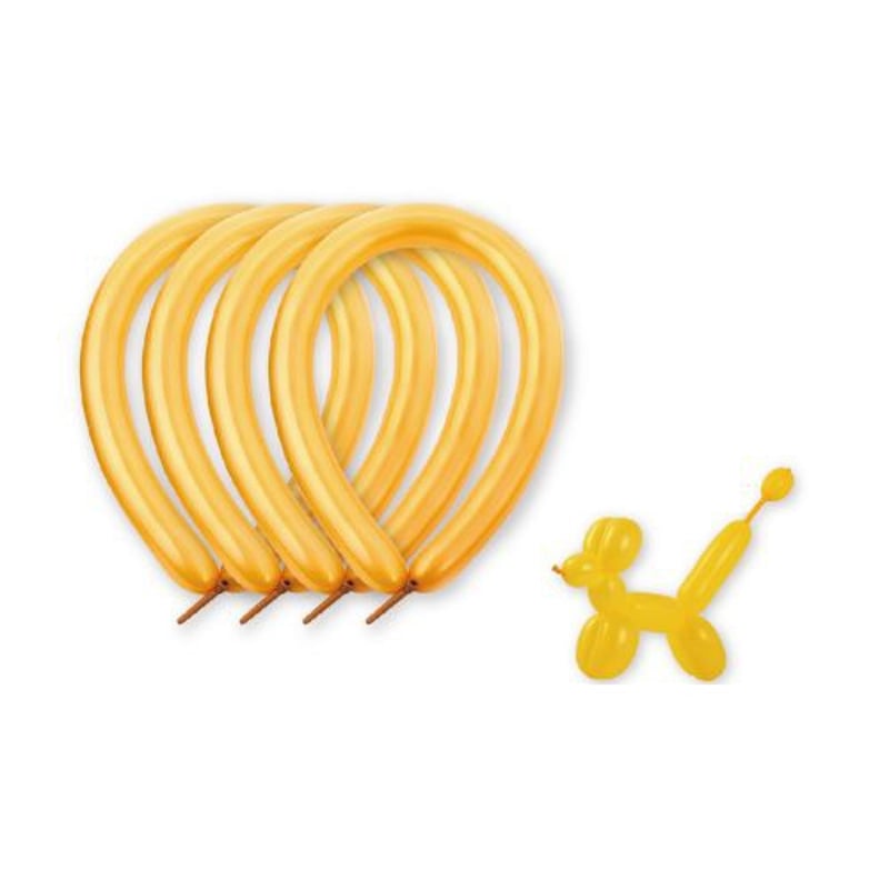 GENERICO Globos 260 Largos 40 Unidades Color Mostaza | falabella.com