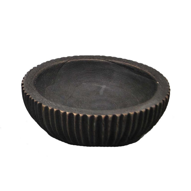 ANTICO HOME Cuenco En Madera De Paulownia Tallada A Mano Santa Rita S ...