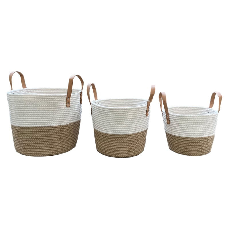 ANTICO HOME Set 3 Canastos De Almacenamiento Jason Antico Home ...